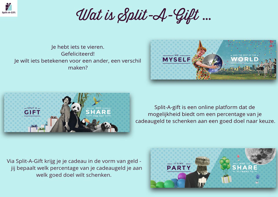 Split-A-Gift in Amsterdam | MiniMe.nl
